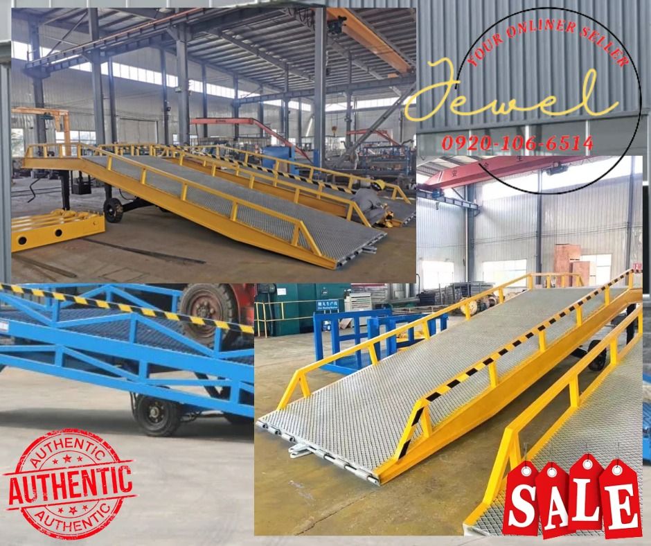 Mobile Yard Ramp 6 TONS Mobile Hydraulic Load Dock Forklift Yard ...