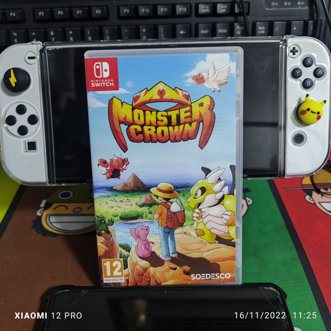 Monster crown switch game, Video Gaming, Video Games, Nintendo on Carousell