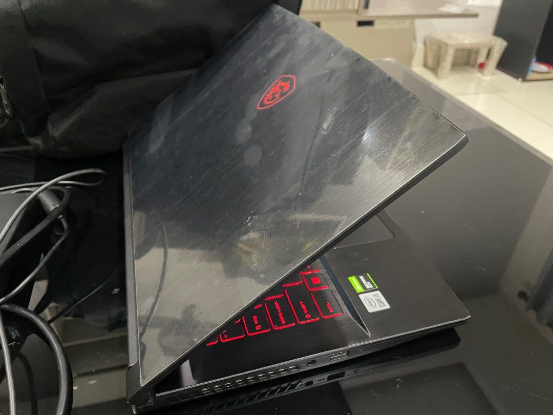 Msi GF63 Gen 10th 2021 Gaming Laptop Core i5 Ram8 256GB NVME SSD + 1TB ...