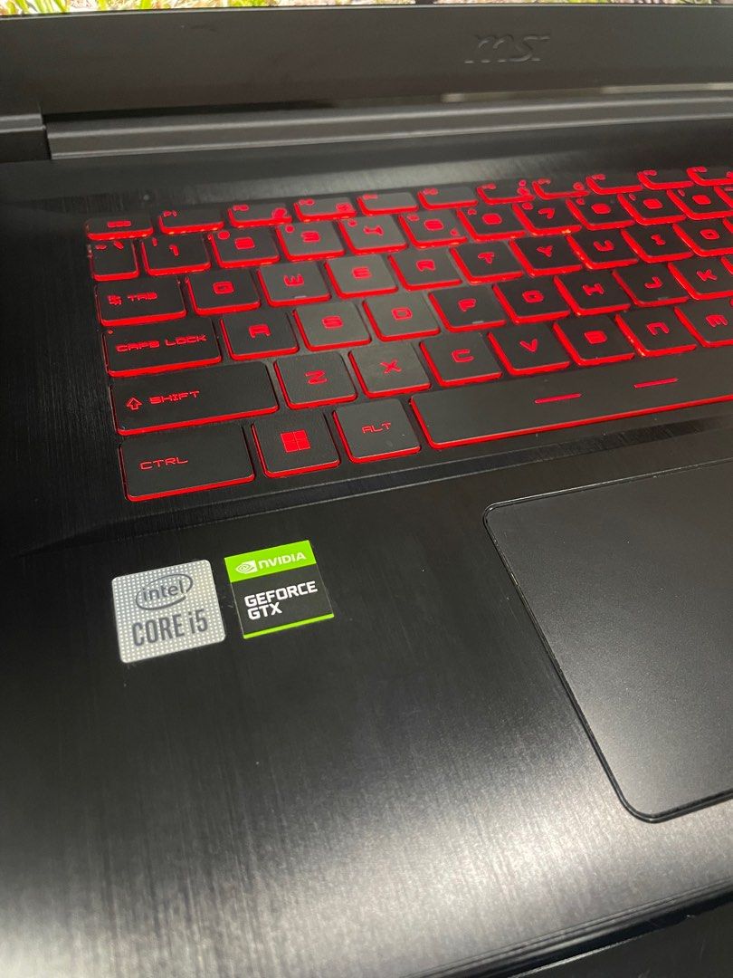 Msi GF63 Gen 10th 2021 Gaming Laptop Core i5 Ram8 256GB NVME SSD + 1TB ...