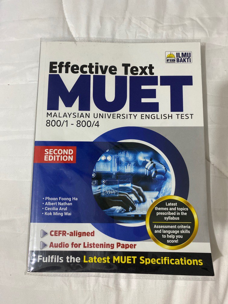 MUET exercise book never used, Hobbies & Toys, Books & Magazines ...