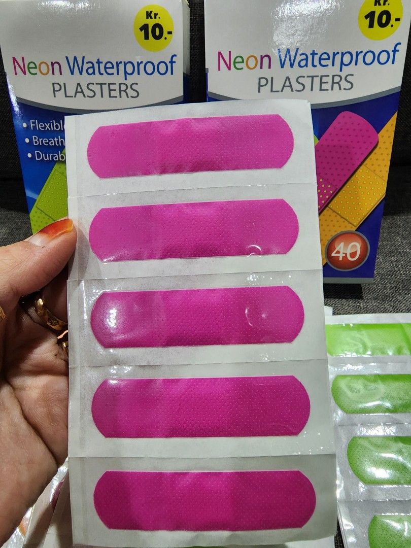 Neon Waterproof Plaster, Health & Nutrition, Medical Supplies & Tools ...