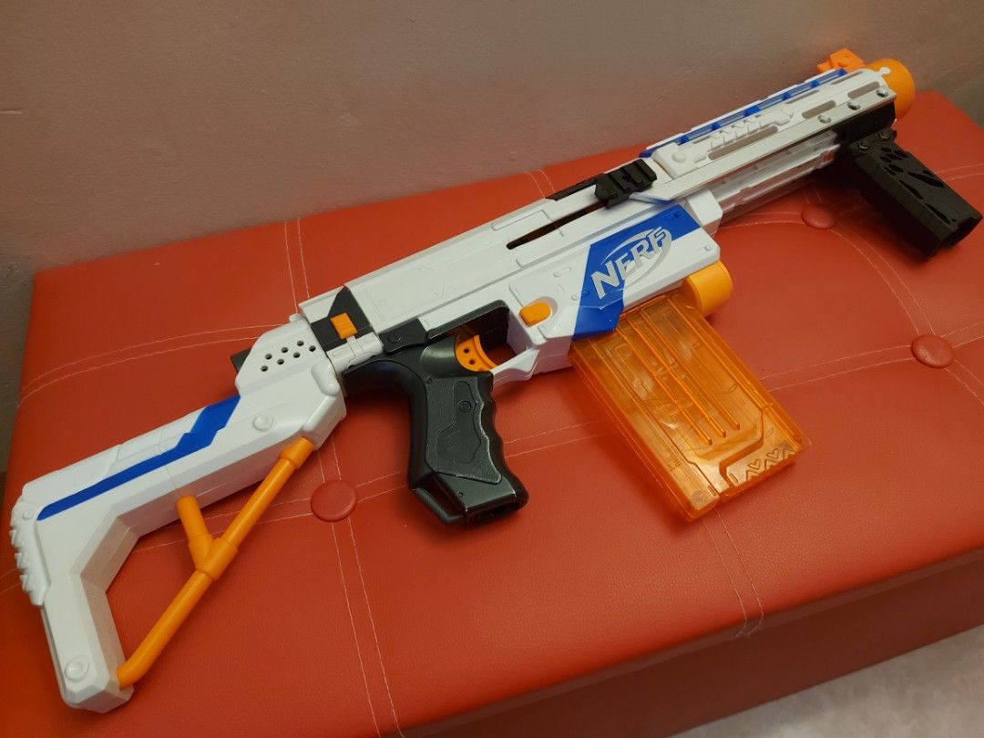 Nerf Retaliator (pump action), Hobbies & Toys, Toys & Games on Carousell