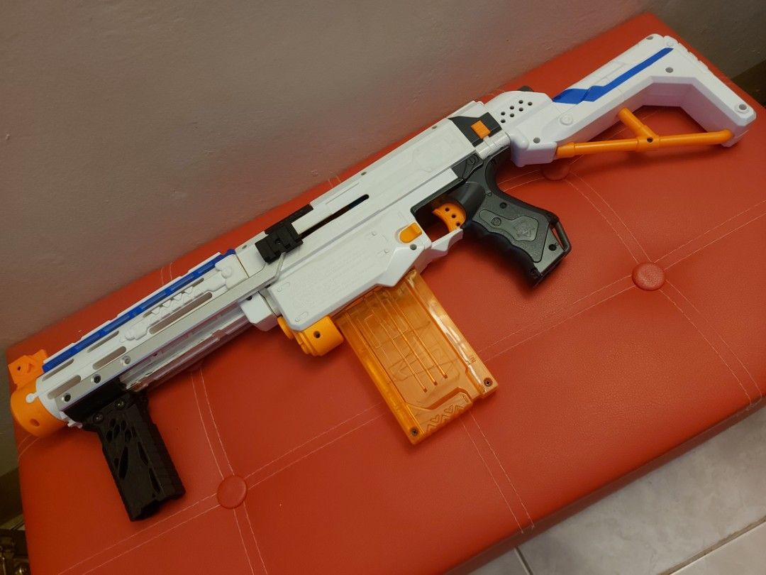 Nerf Retaliator (pump action), Hobbies & Toys, Toys & Games on Carousell