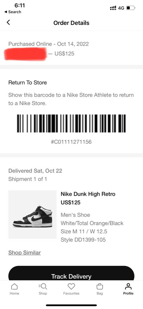 Nike Dunk Low High Panda (100% original brand new from Nike, receipts ...