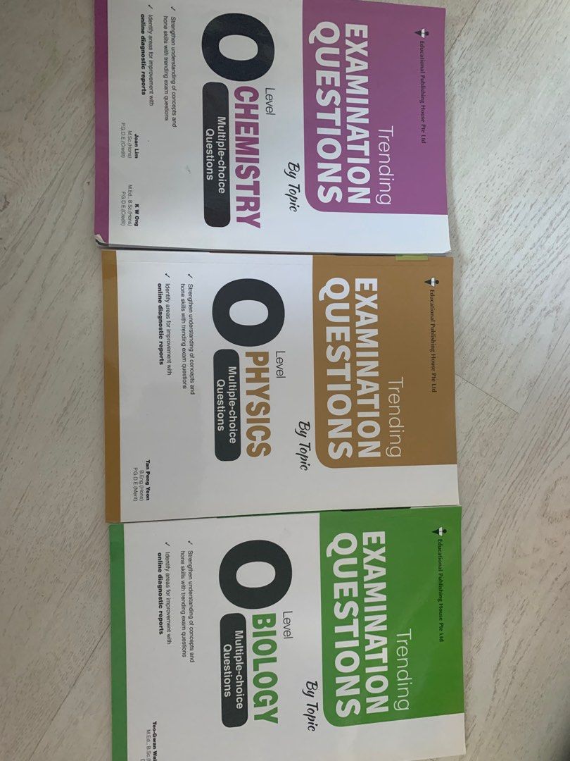 O LEVEL ASSESSMENT BOOKS, Hobbies & Toys, Books & Magazines, Assessment ...