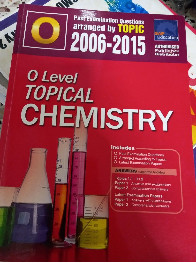 O Level Chemistry, Hobbies & Toys, Books & Magazines, Textbooks on ...