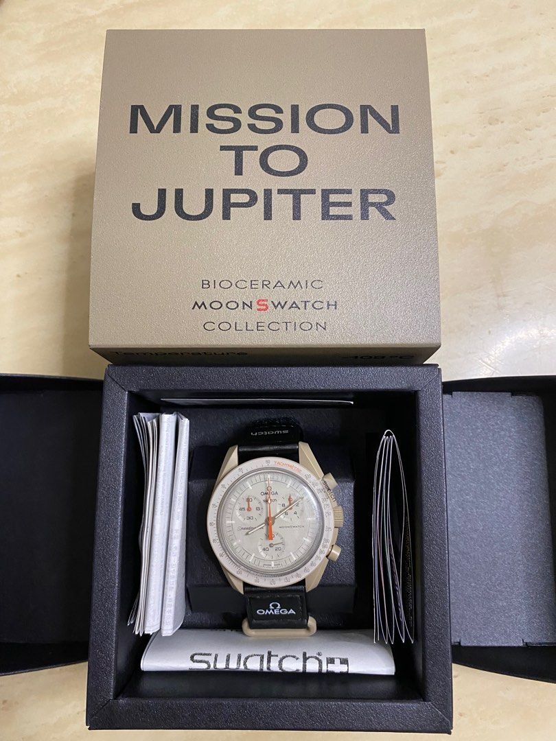 Omega x Swatch MISSION TO JUPITER, Luxury, Watches on Carousell