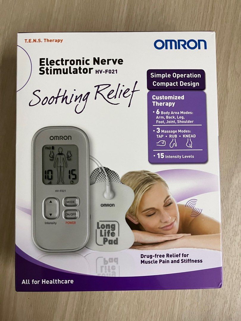 Omron Electronic Nerve Stimulator, Health & Nutrition, Massage Devices on Carousell