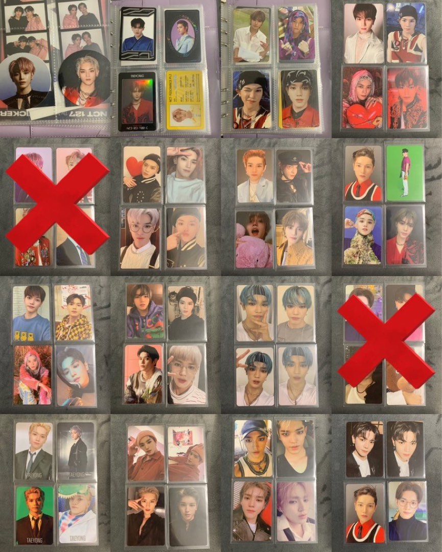 [onhand] NCT TAEYONG OFFICIAL PHOTOCARDS (neozone superm superone ...