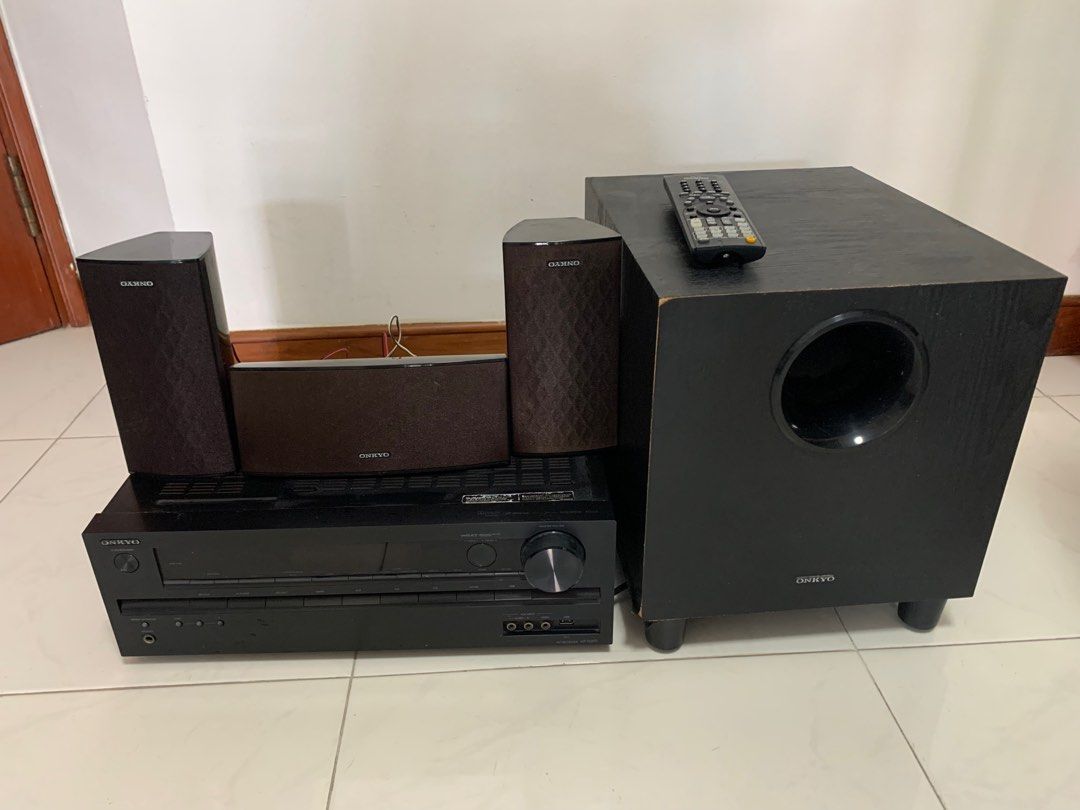 Onkyo HT-R391 5.1 inch home theatre system, Audio, Soundbars, Speakers ...