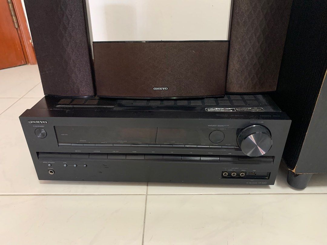 Onkyo HT-R391 5.1 inch home theatre system, Audio, Soundbars, Speakers ...