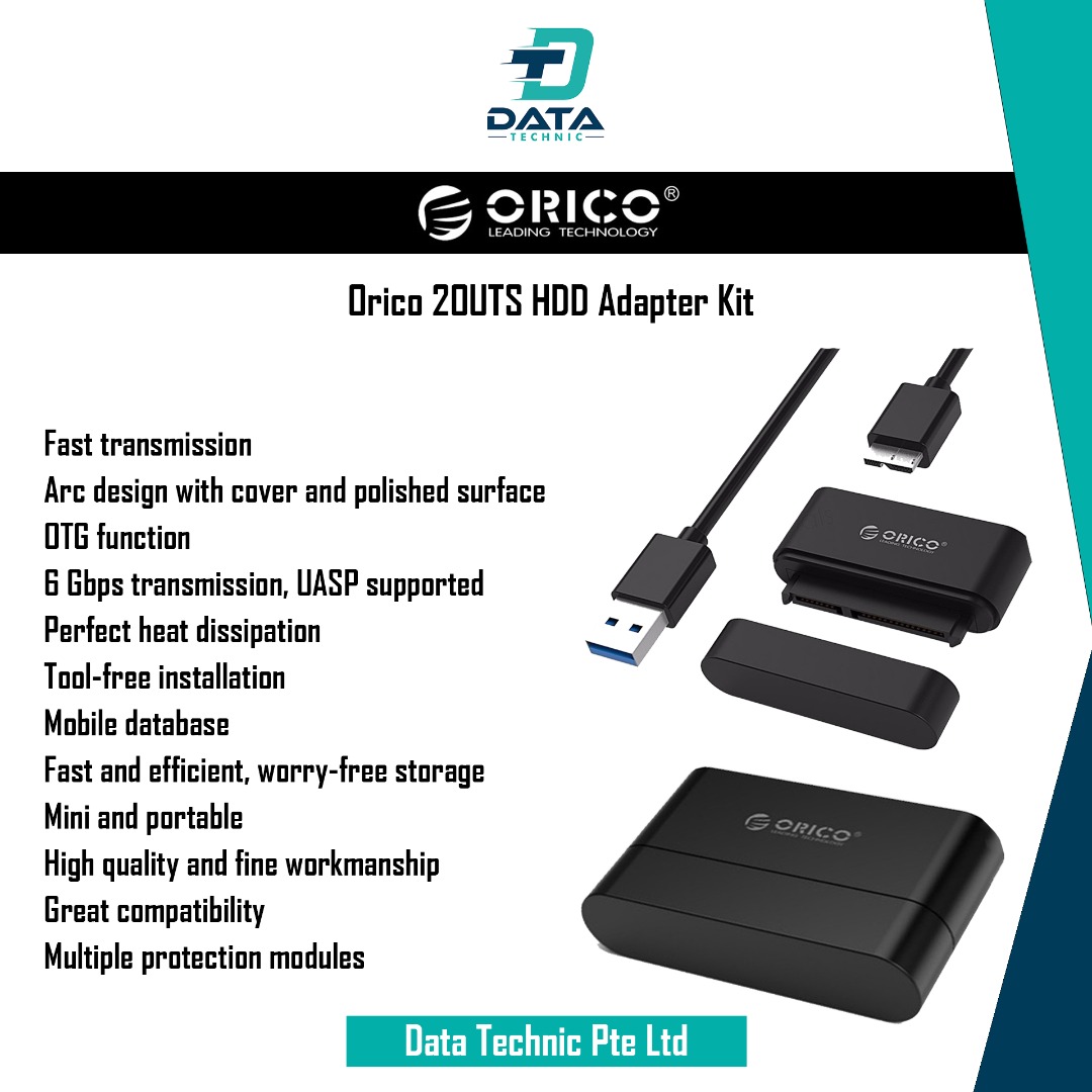 Orico 20UTS HDD Adapter Kit, Computers & Tech, Parts & Accessories ...