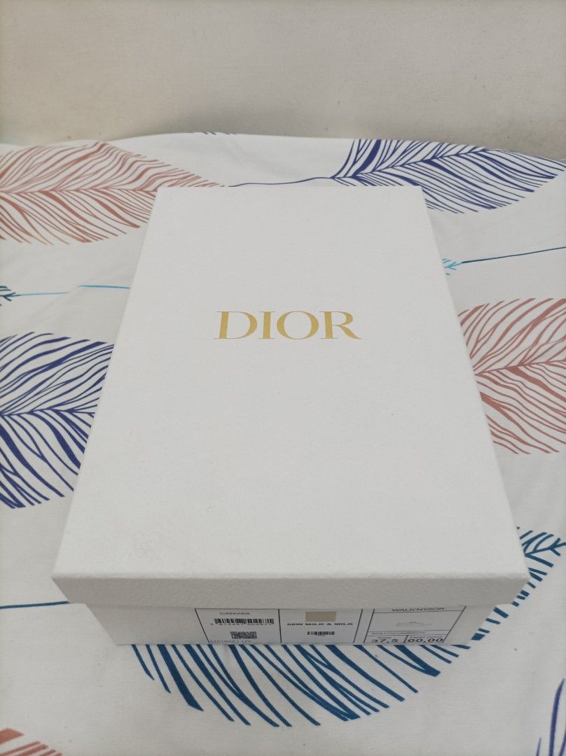 Original Dior shoe box with card, Luxury, Bags & Wallets on Carousell