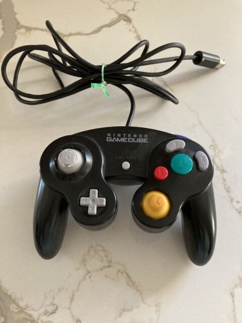 Original Gamecube Controller Black NM, Video Gaming, Gaming Accessories ...