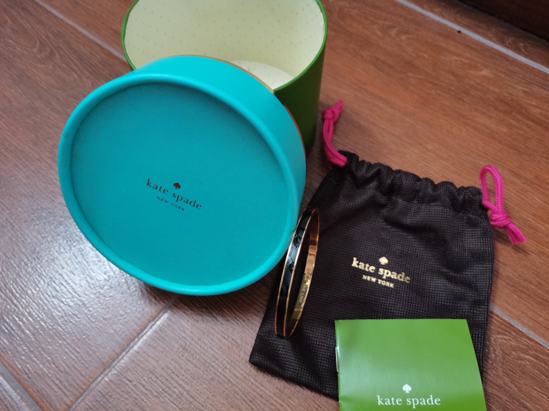 Original Kate Spade Draw the Line Bangle, Women's Fashion, Watches ...
