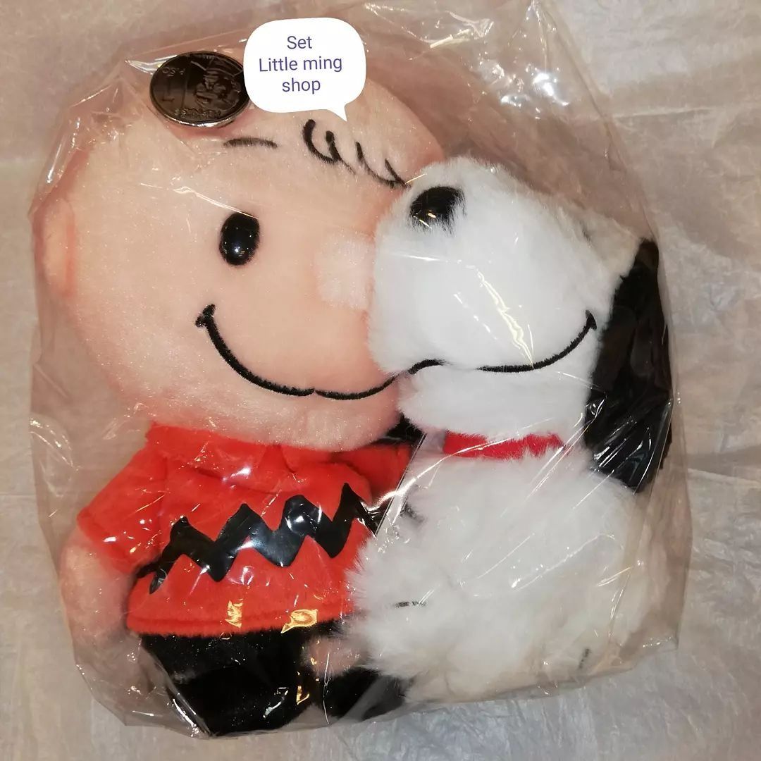 Original Peanuts Fuwakuta Vintage Snoopy & Charlie Brown 50's Nakajima ...