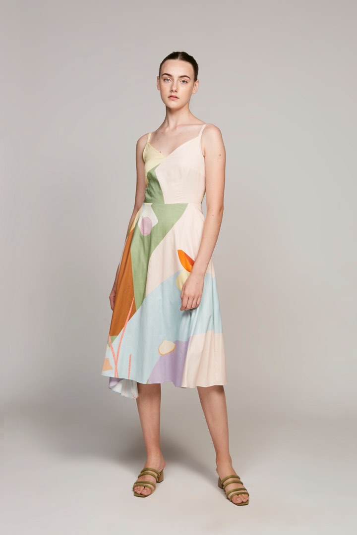 Our Second Nature OSN Cotton Midi Dress, Women's Fashion, Dresses ...