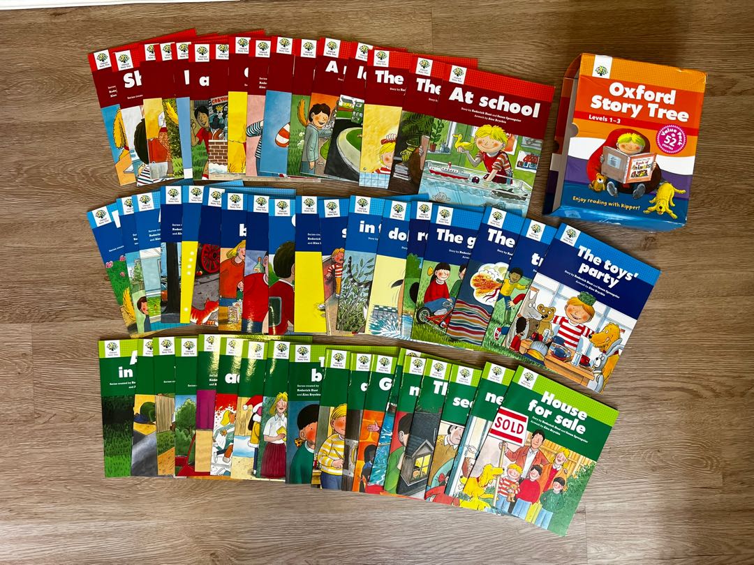 Oxford reading tree levels 1-3 52 books, Hobbies & Toys, Books ...