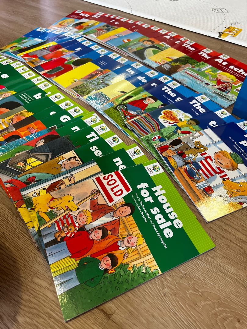 Oxford reading tree levels 1-3 52 books, Hobbies & Toys, Books ...