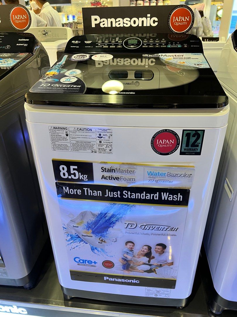 Panasonic Topload Inverter Washing Machine, TV & Home Appliances ...