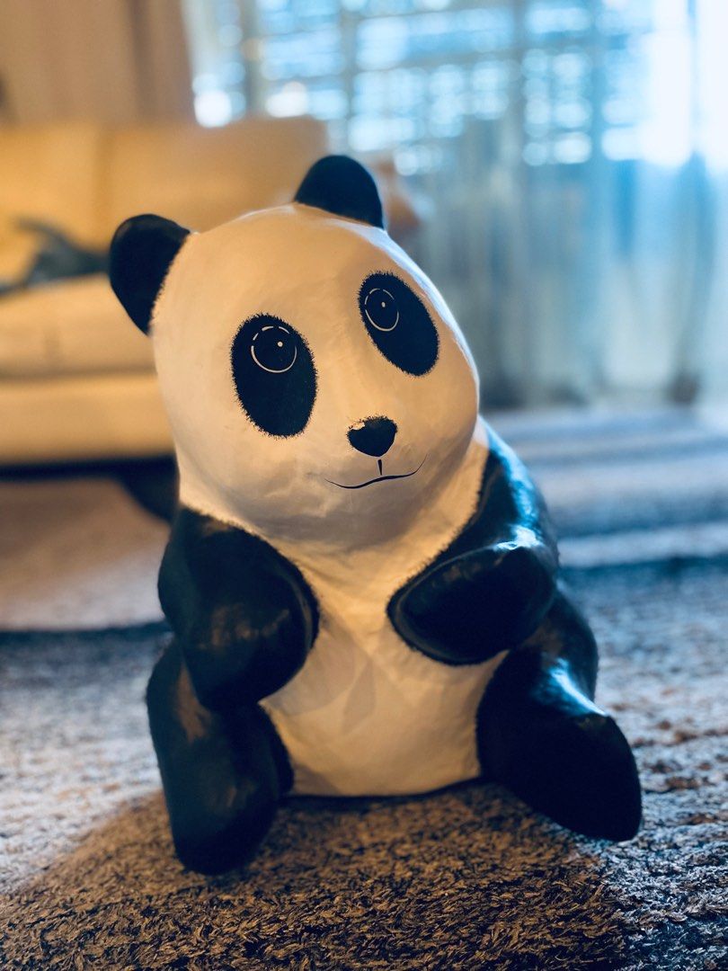 Paper Mache Panda(Limited Edition), Hobbies & Toys, Toys & Games on ...