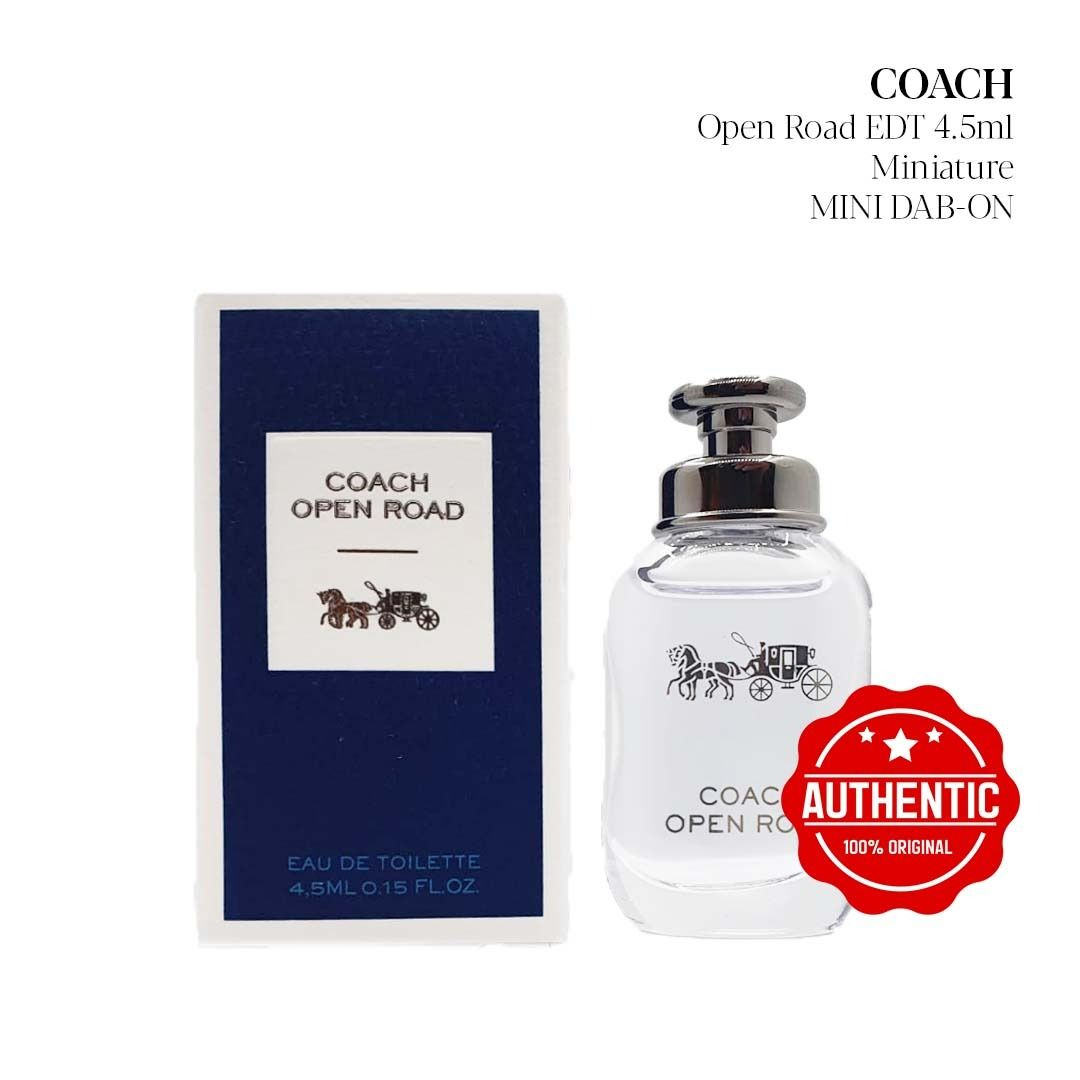 [PERFUME ALLEY] Coach Open Road EDT 4.5ml Miniature Dab-On, Beauty ...