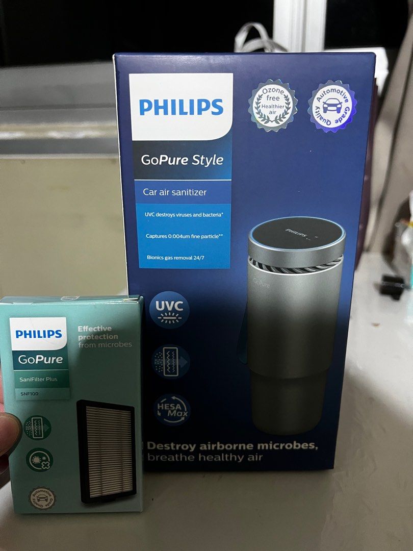 Philips car Air Purifier GP5611 GP5612 GP5613, TV & Home Appliances ...