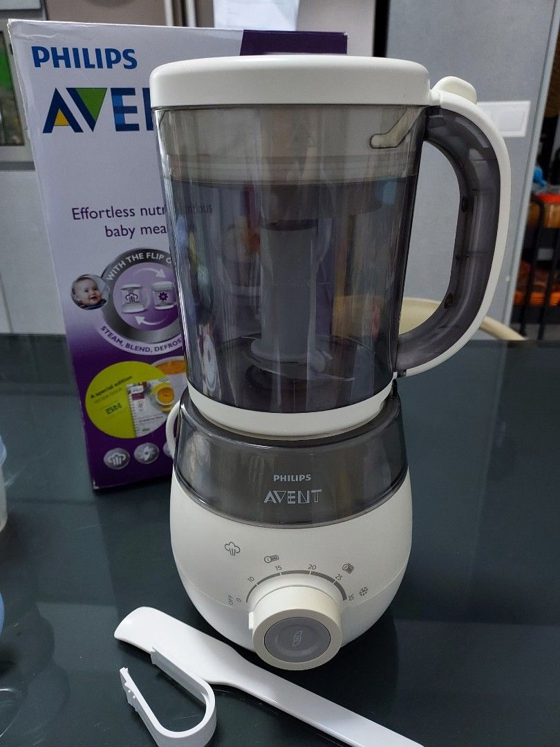 Philips Avent 4 in 1 Steam Blender (full set), Babies & Kids, Nursing ...