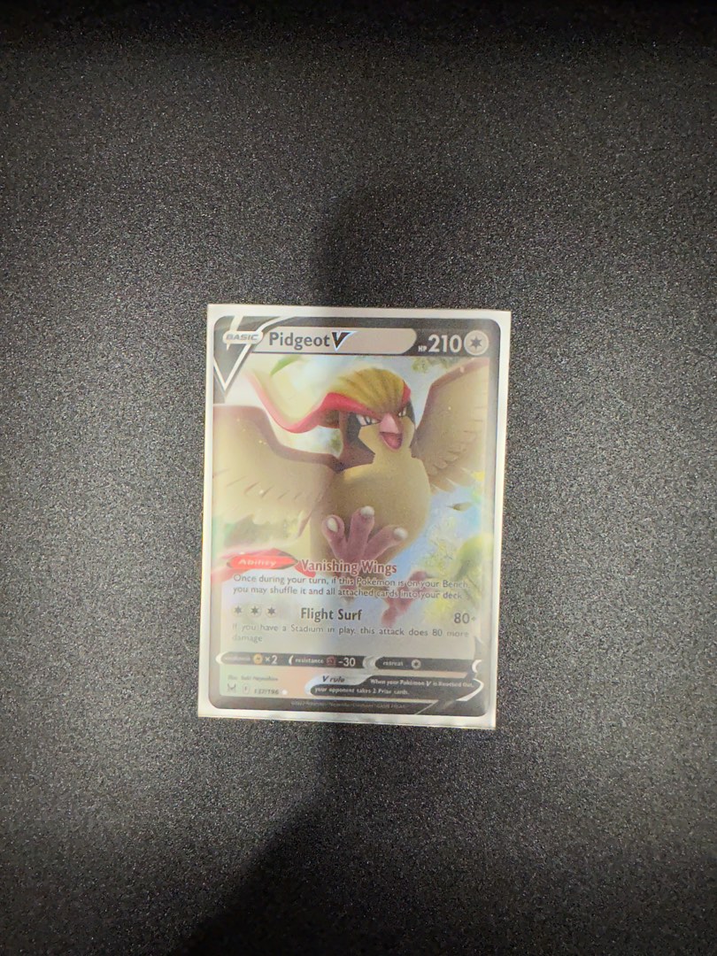 Pidgeot V Pokemon TCG, Hobbies & Toys, Toys & Games on Carousell