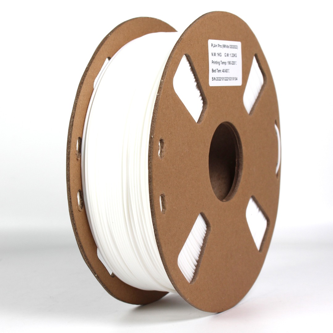 1k PLA+/PRO GLOSSY WHITE 3D filament(BETTER QUALITY THAN NORMAL PLA ...