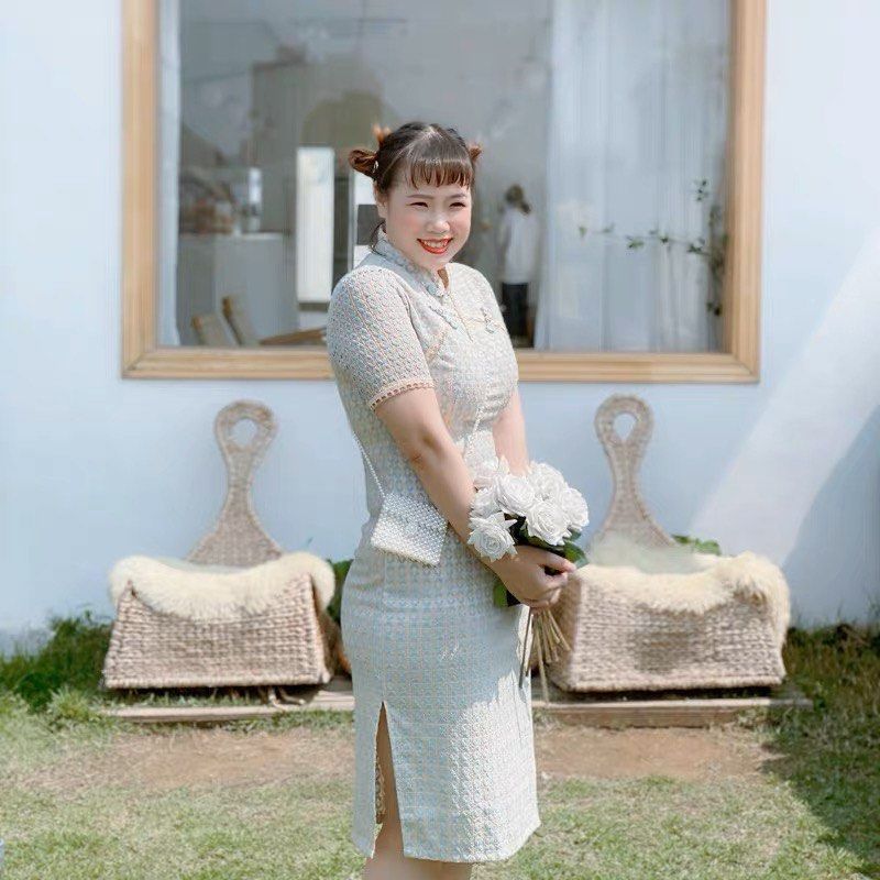 Plus size Cheong Sum, Women's Fashion, Dresses & Sets, Traditional ...