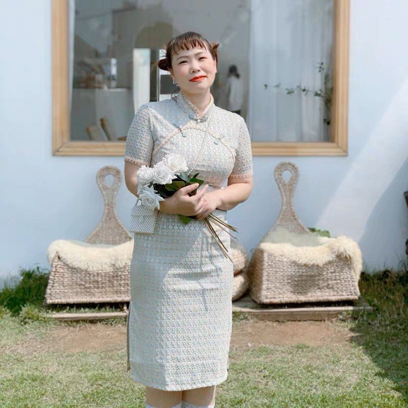 Plus size Cheong Sum, Women's Fashion, Dresses & Sets, Traditional ...