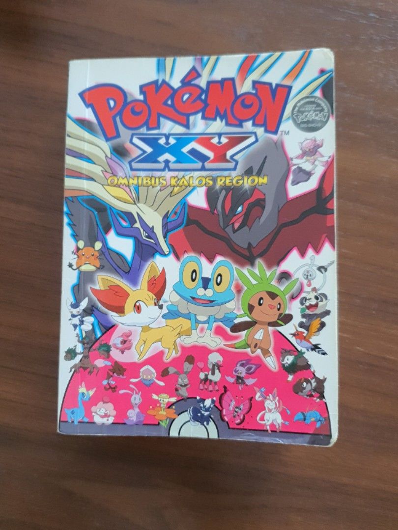 Pokemon XY Ominibus book pokedex, Hobbies & Toys, Books & Magazines ...