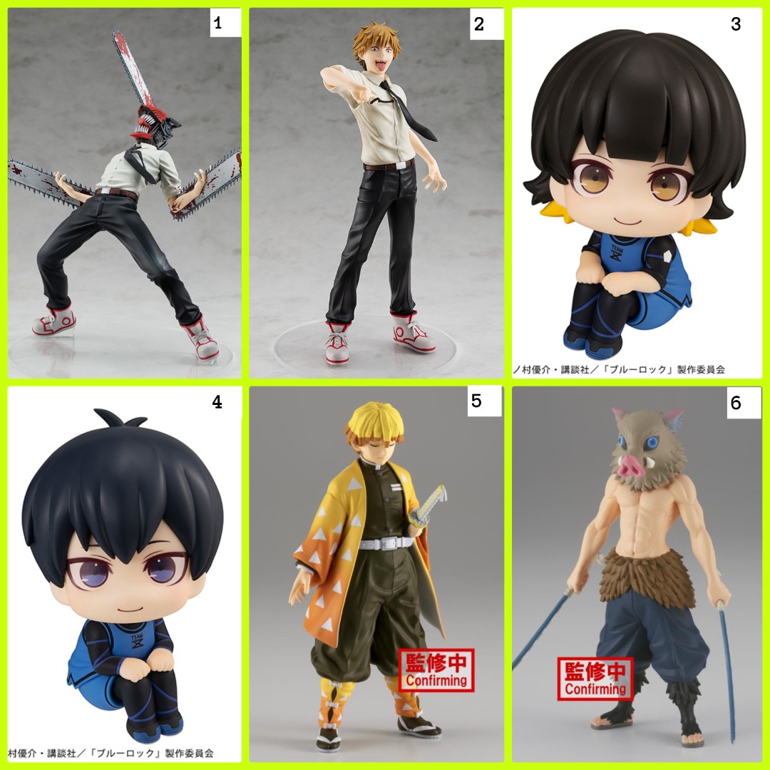 Pop Up Parade Chainsaw Man - Denji LookUp Bluelock - Meguru Bachira ...