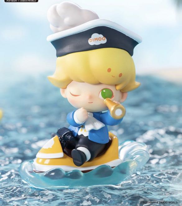 WTS/WTT POPMART DIMOO WORLD TIME ROAMING (A NAVIGATOR IN A MOTORBOAT ...