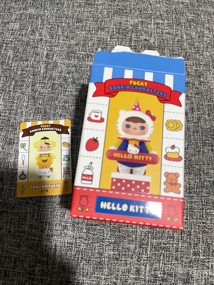 popmart pucky sanrio 布甸狗 盲盒, 興趣及遊戲, 玩具 & 遊戲類 - Carousell