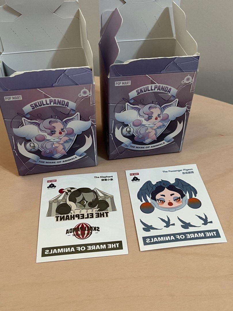 Popmart skull panda keychain, Hobbies & Toys, Toys & Games on Carousell