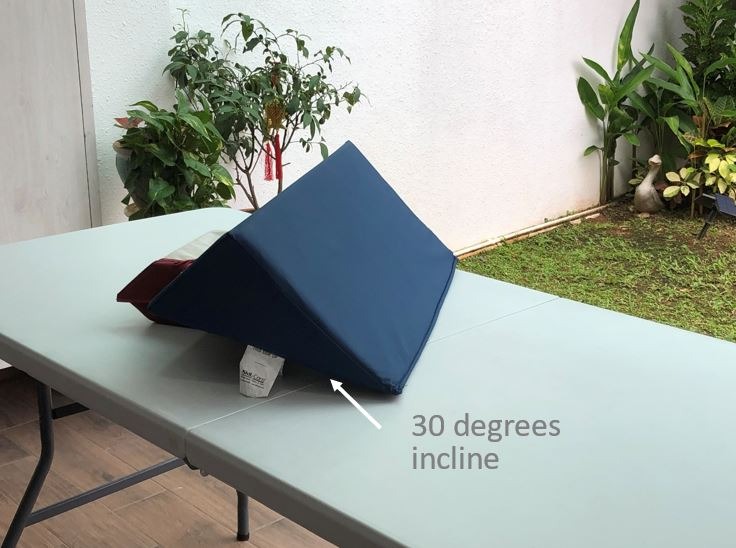 Medical Positioning Bed Wedge for Patient Home Care, Health & Nutrition ...