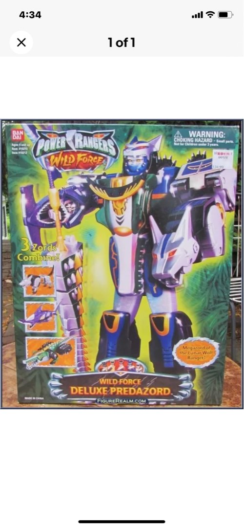 Power Ranger Predazord, Hobbies & Toys, Memorabilia & Collectibles ...