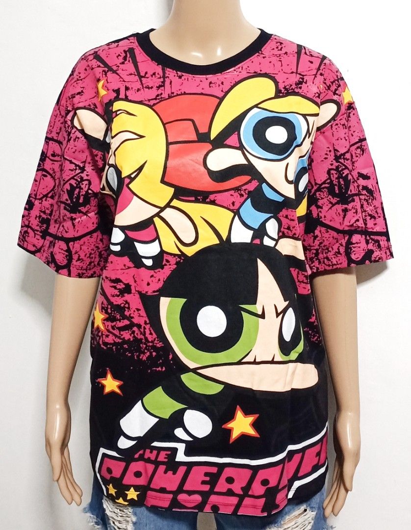 Powerpuff PPG Shirts, Women's Fashion, Tops, Shirts on Carousell