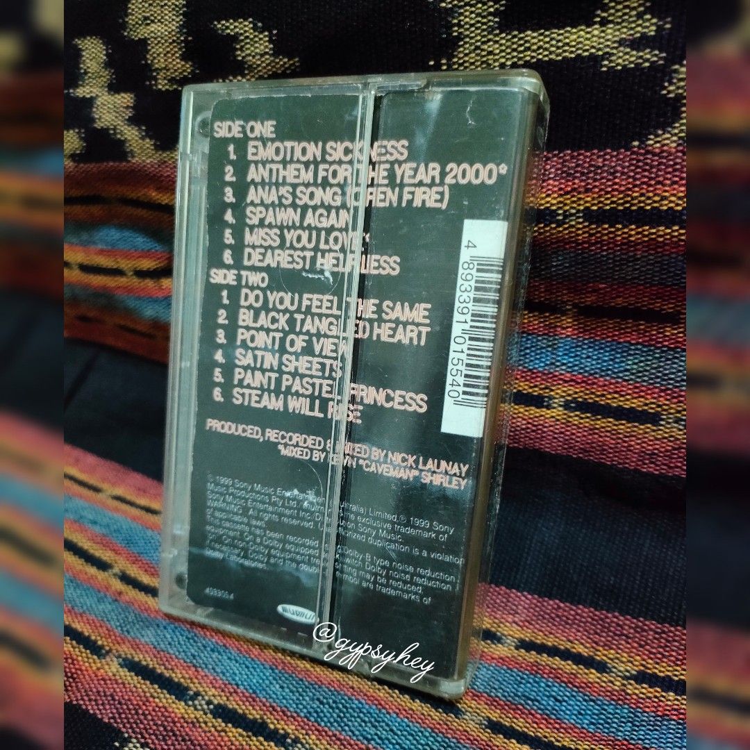 Preloved Kaset Silverchair Album Neon Ballroom Cassette Pita Collectible Old Skool Jadul Klasik ...