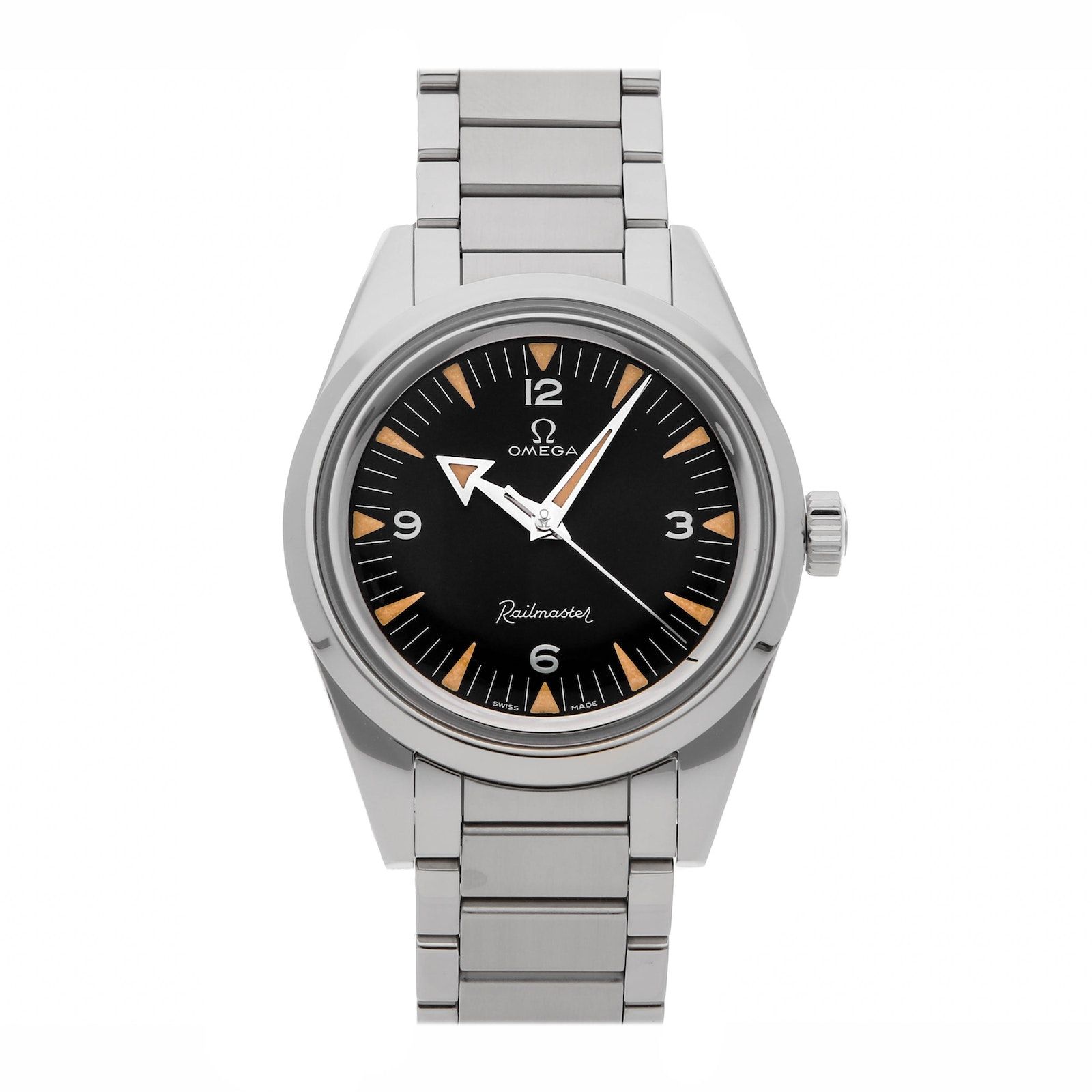 Pre-Owned Omega Seamaster Railmaster The 1957 Trilogy Limite, Luxury ...