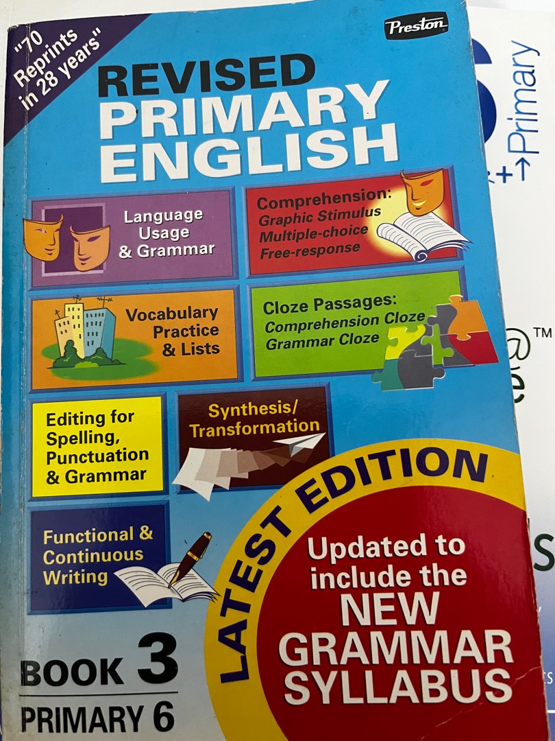 Preston primary English -P6, Hobbies & Toys, Books & Magazines ...