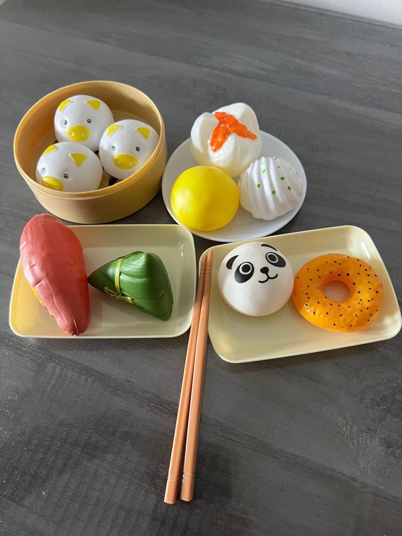Pretend Play Dim Sum Toy Set, Hobbies & Toys, Toys & Games on Carousell
