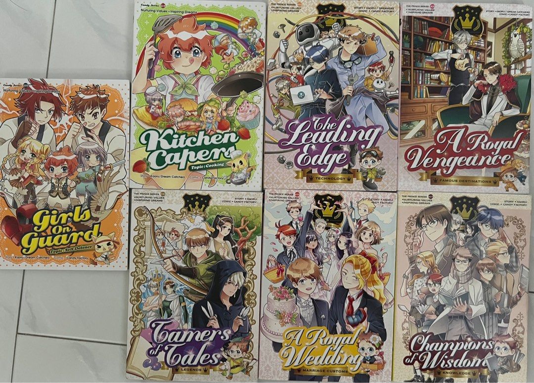 Prince Series and Candies Series Comic, Hobbies & Toys, Books ...