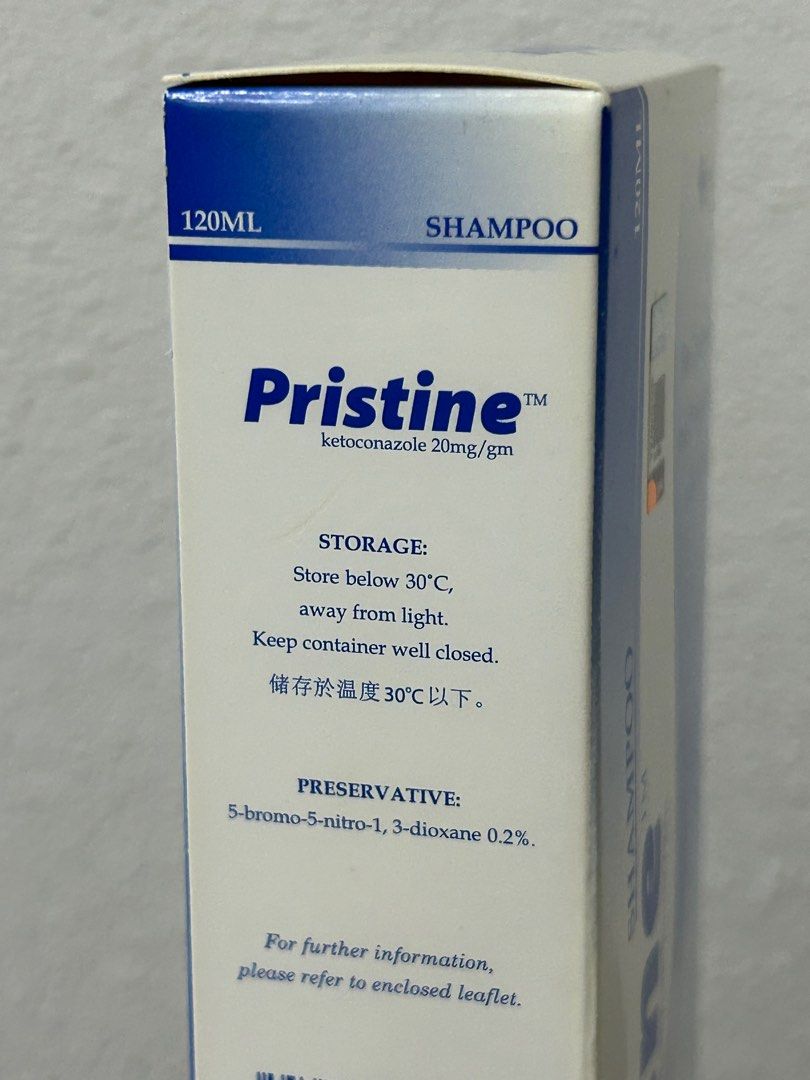 Pristine ketoconazole shampoo, Beauty & Personal Care, Hair on Carousell