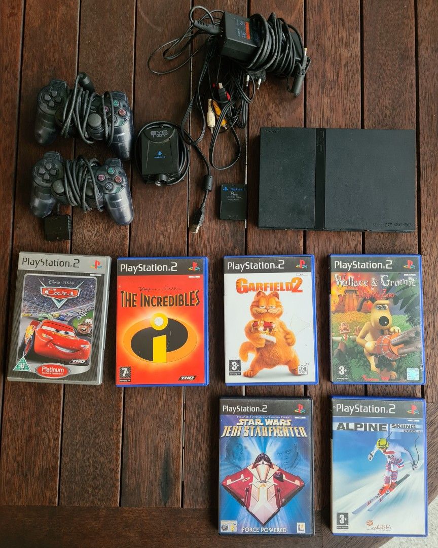 PS2 Bundle Set, Video Gaming, Video Game Consoles, PlayStation on Carousell