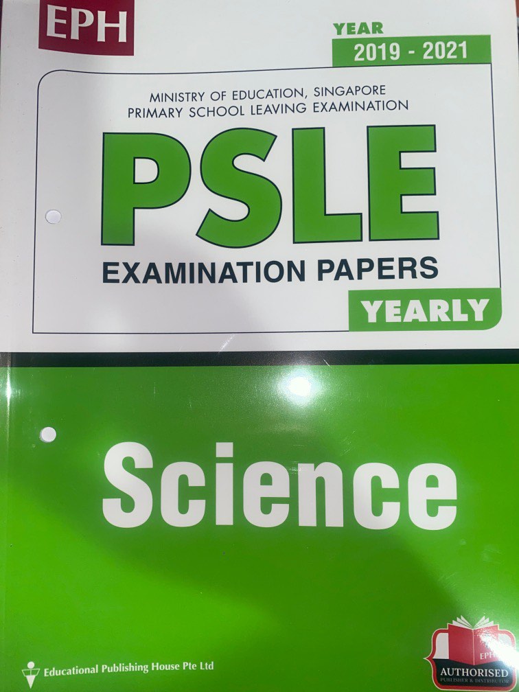 PSLE EXAMINATION PAPER 2019-2021 English Foundation Chinese Science ...