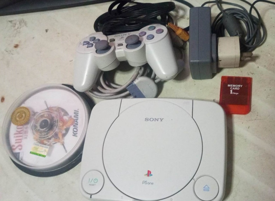 PsOne Modified Complete Set Package, Video Gaming, Video Game Consoles ...